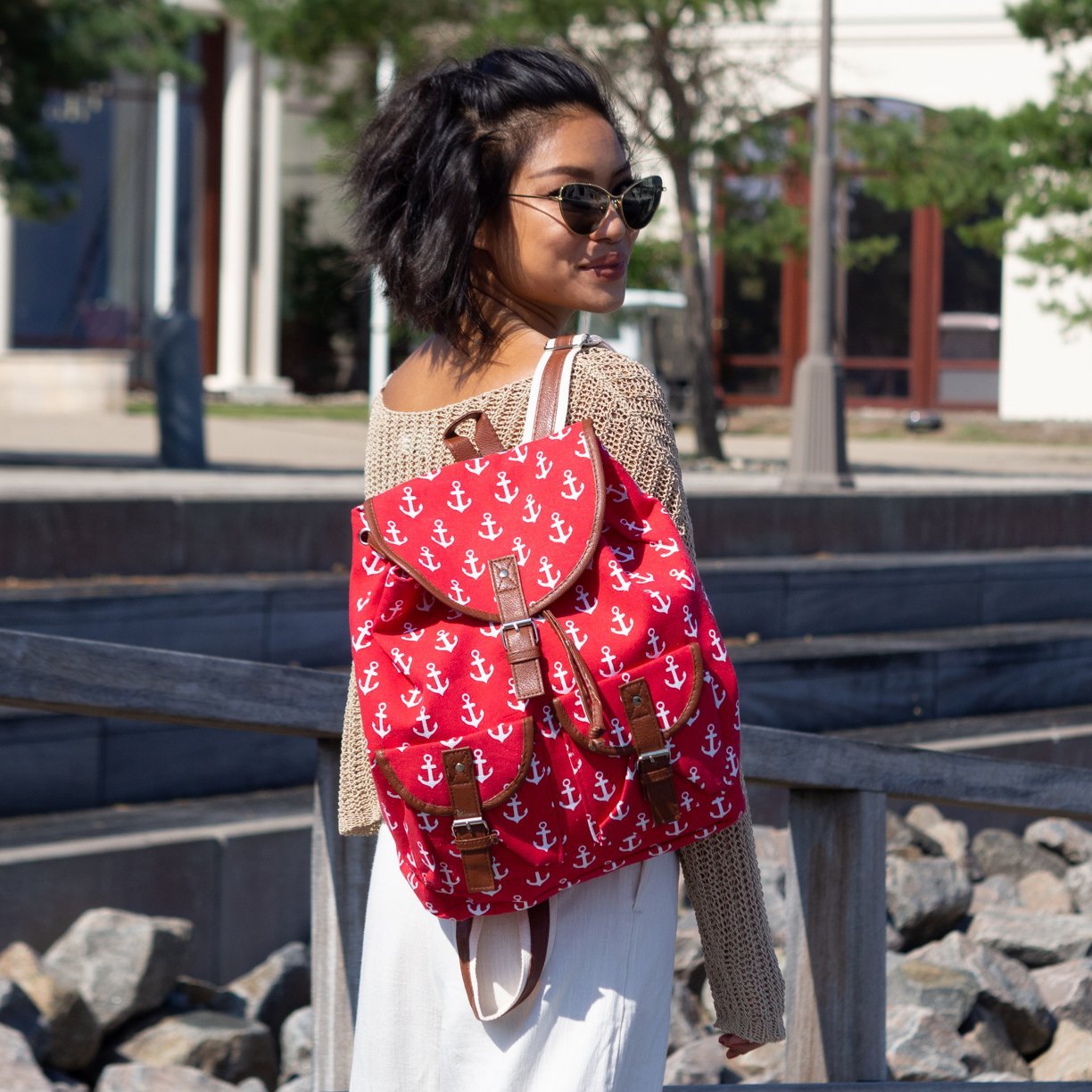 Maritime Taschen & Rucksack maritim zum Barfuß-Look ⚓️️